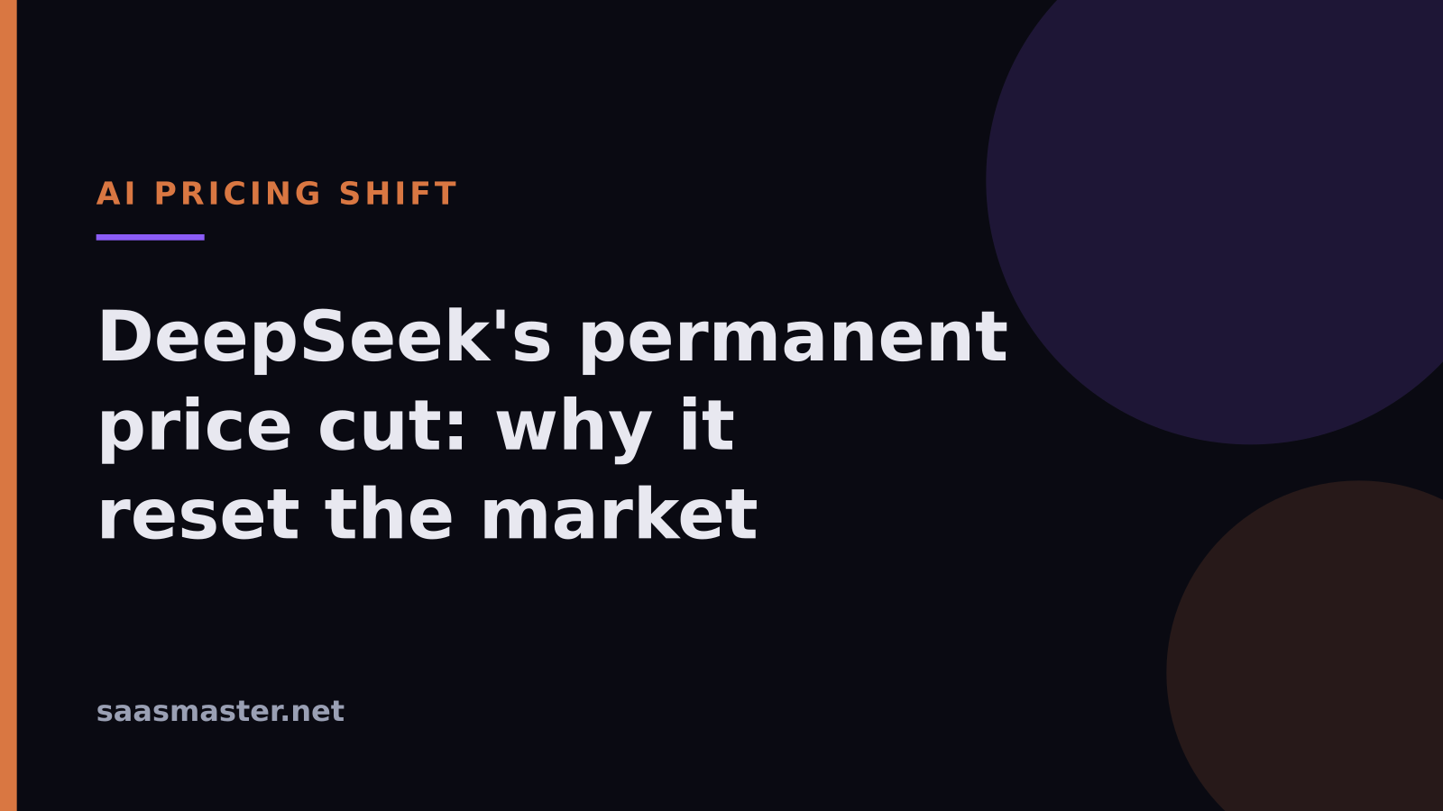 DeepSeek's Permanent Price Cut Explained: Why the V4-Pro Move Reset the ...